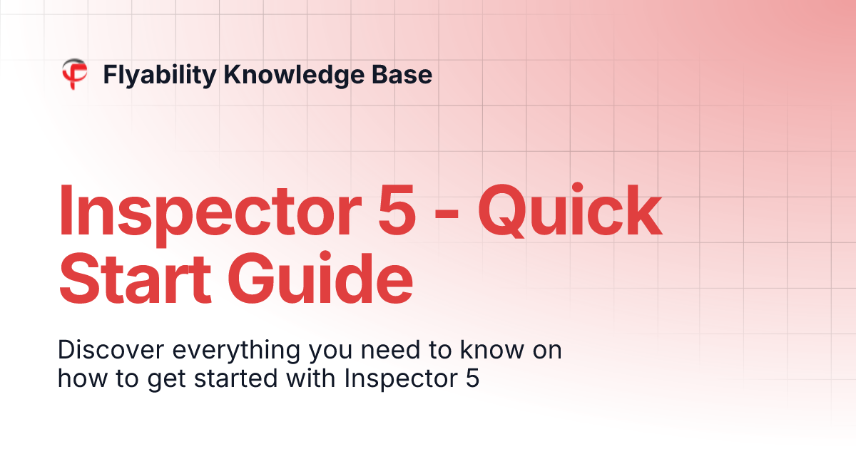 Inspector 5 - Quick Start Guide | Flyability Knowledge Base