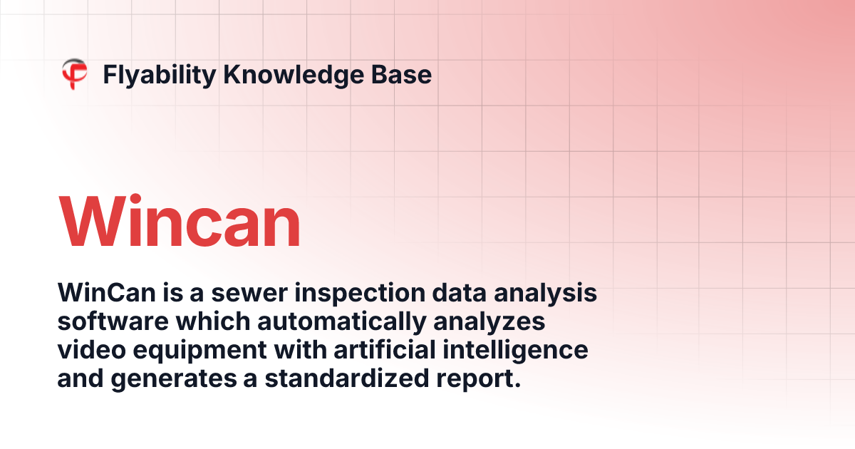 Wincan | Flyability Knowledge Base