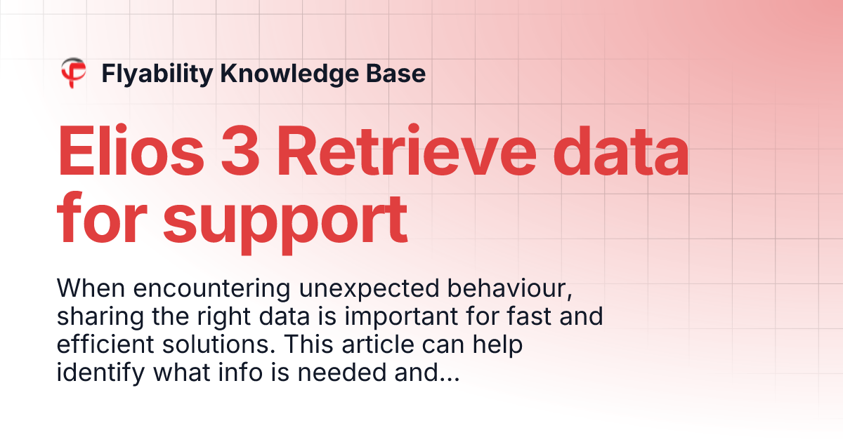 Elios 3 Retrieve data for support | Flyability Knowledge Base